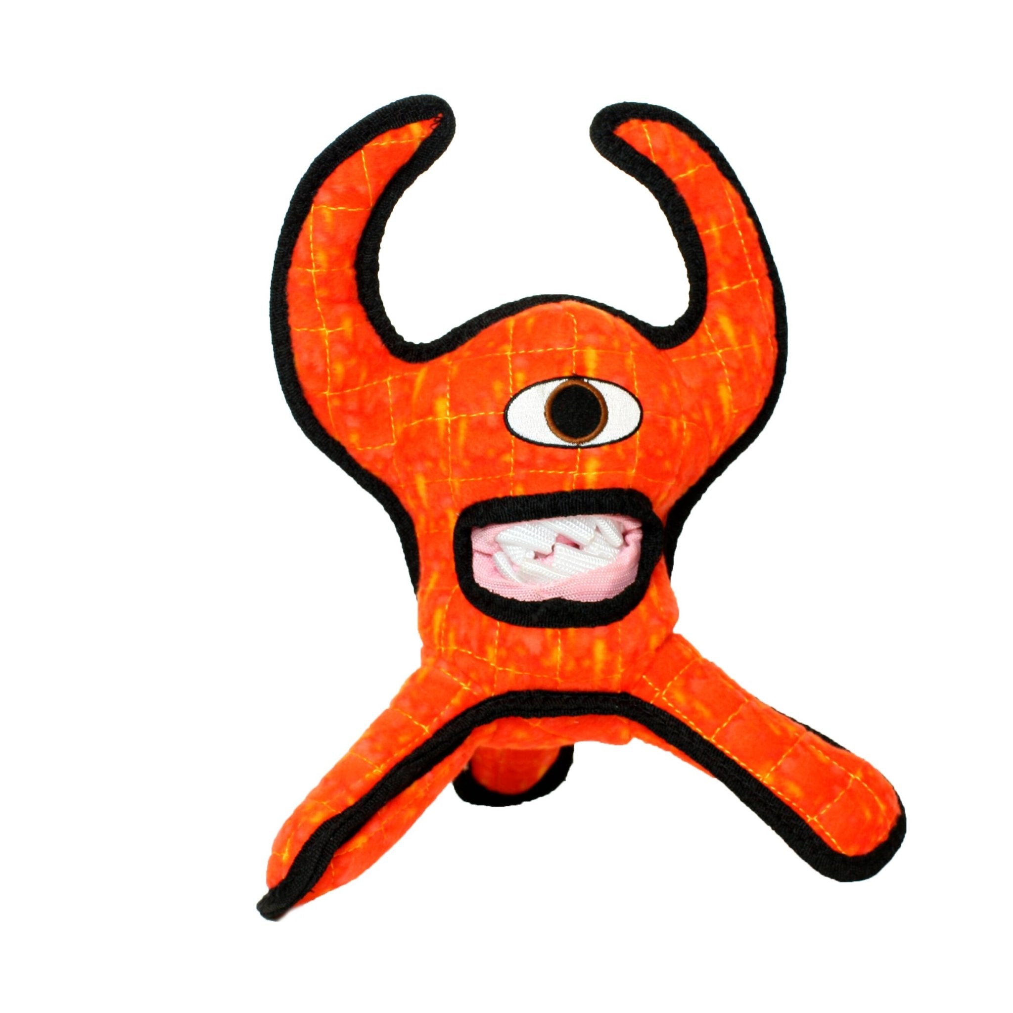 Tuffy Alien - Red, Durable, Tough, Squeaky Dog Toy – Happy Hounds Pet ...
